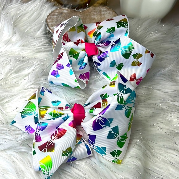 Accessories | Nwt Boutique Kids Hair Bows For Girls Set Of Two | Poshmark